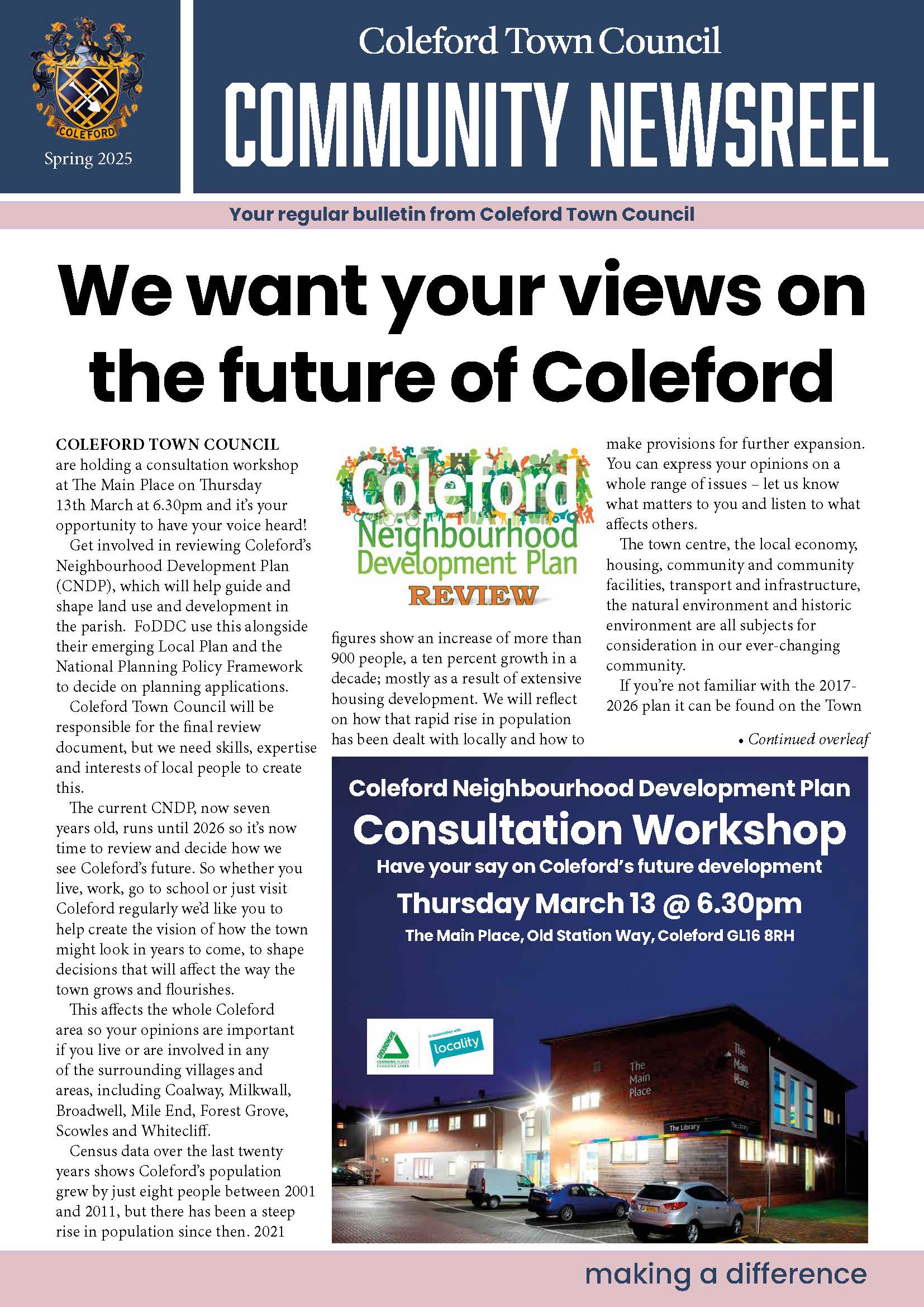 Home - colefordtowncouncil.gov.uk